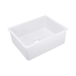 Richmond Inset/Undermount Single Bowl Kitchen Sink Without Waste And ...