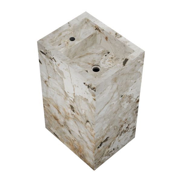 Sanipex Group - Verbier Freestanding Wash Basin With Ledge Global