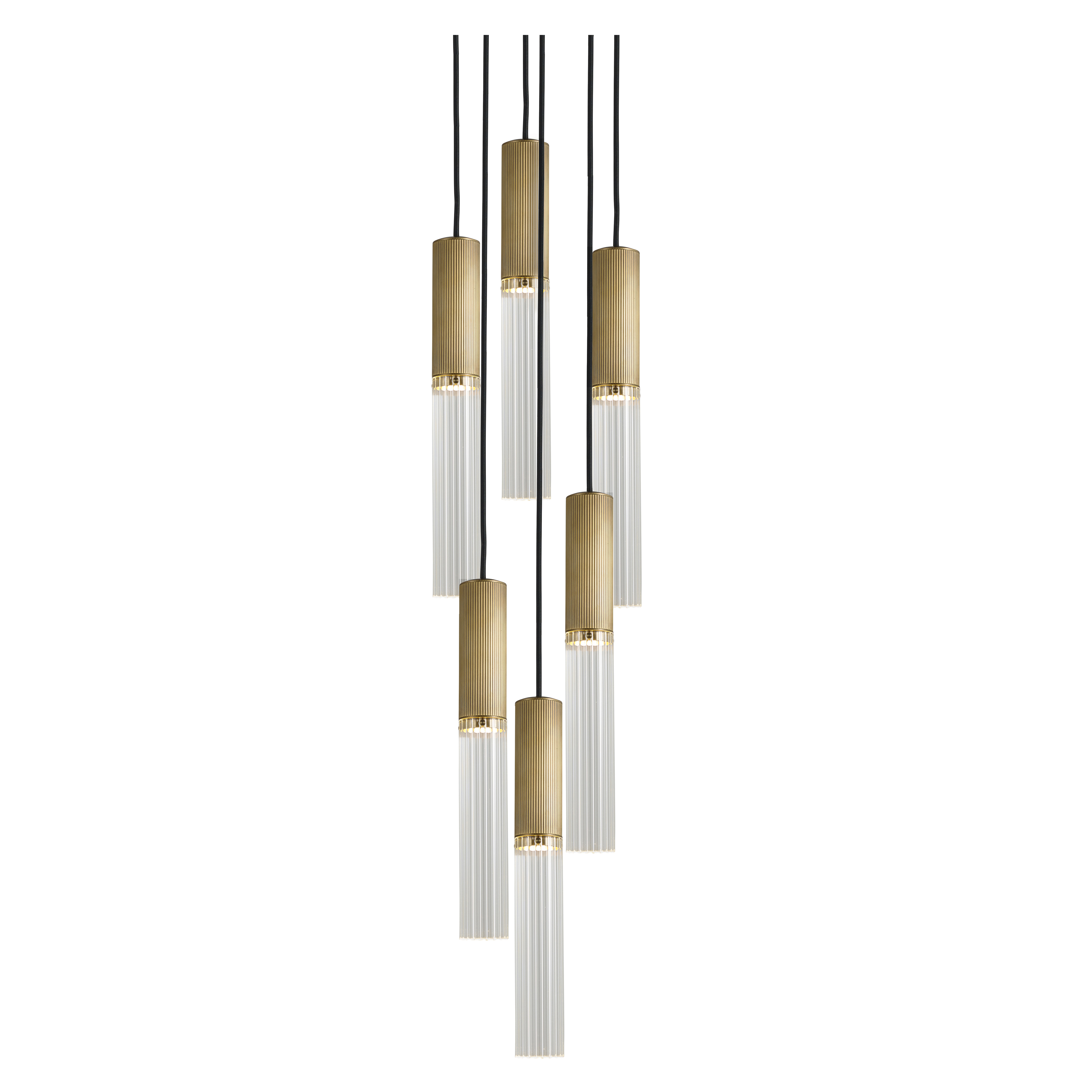 Flume 50 Indoor 6pc Chandelier Sanipex Group - UAE